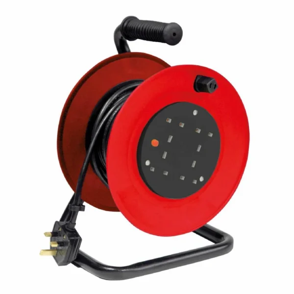 4 Socket Extension Reel 15M – The DIY Zone