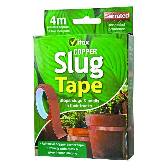 Slug & Snail Repellent Copper Tape 4m x 30mm – The DIY Zone