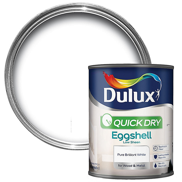 Dulux Quick Dry Eggshell PBW (2 Sizes) – The DIY Zone